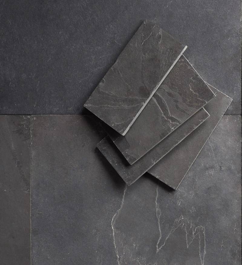 clé tile | subway | natural stone | slate | grey
