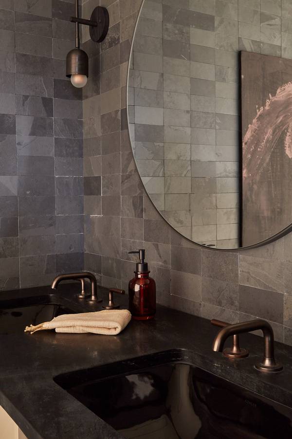 clé tile | subway | natural stone | slate | grey