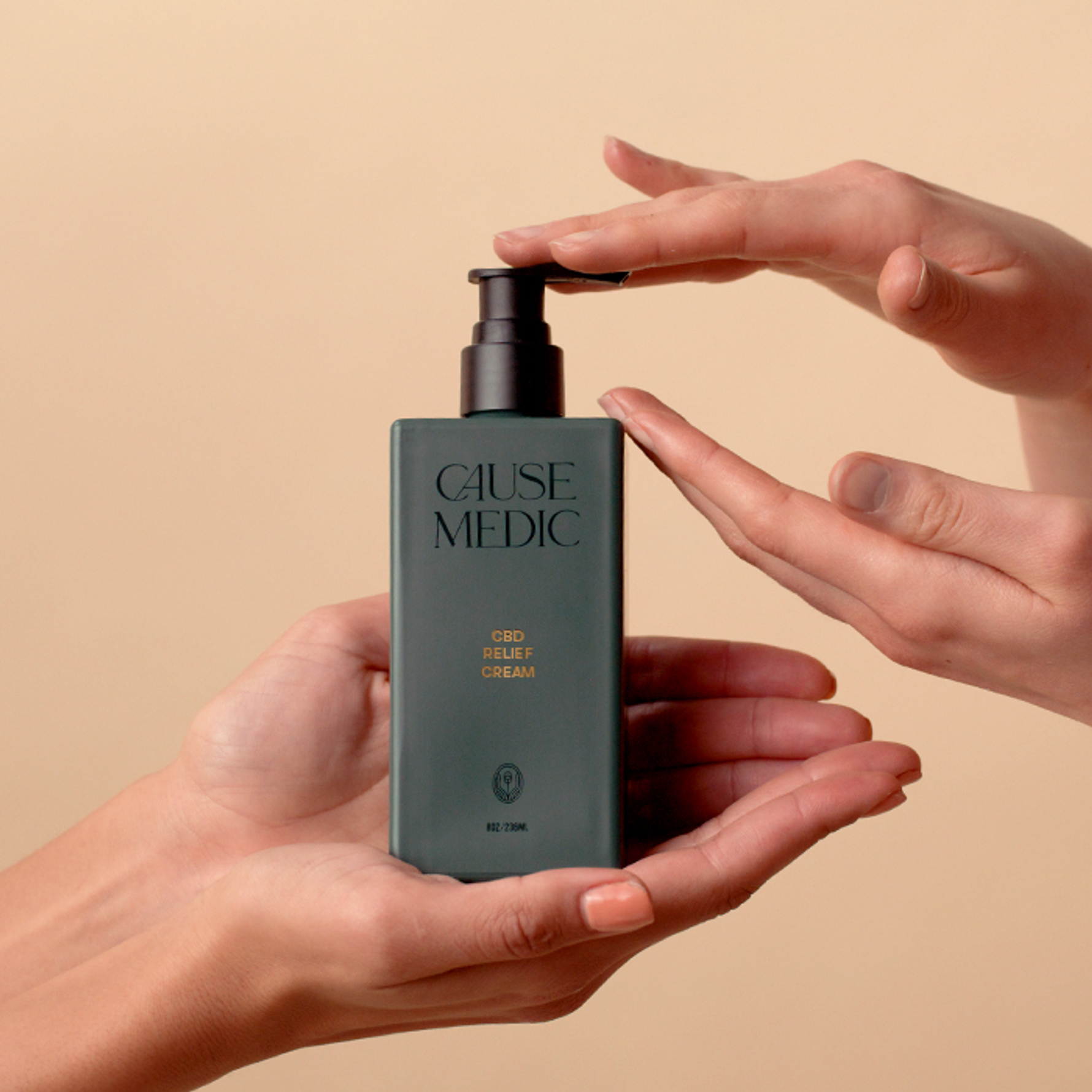 CBD Relief Cream (8 oz) – CauseMedic