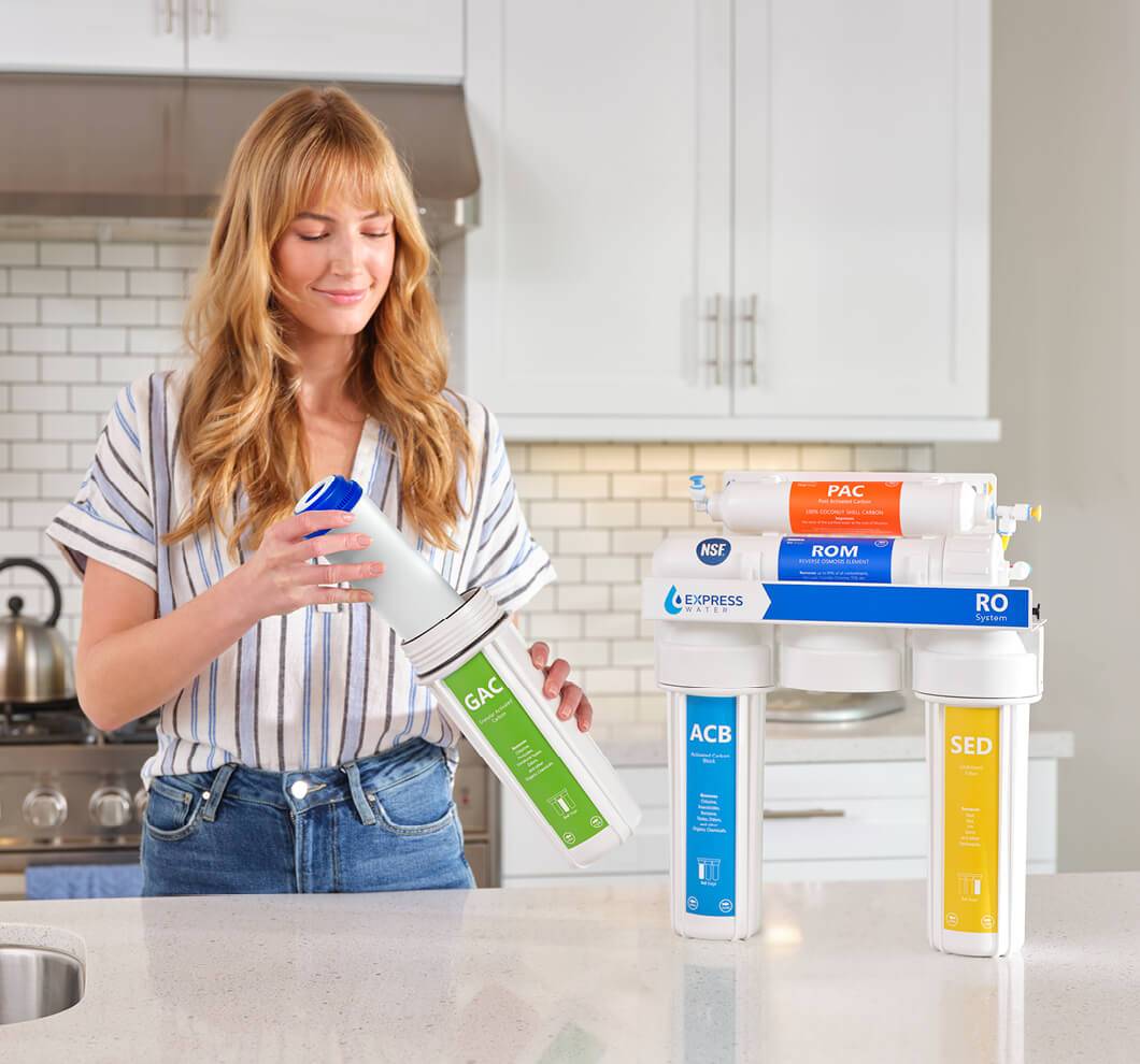 Granular Activated Carbon Express Water Filter