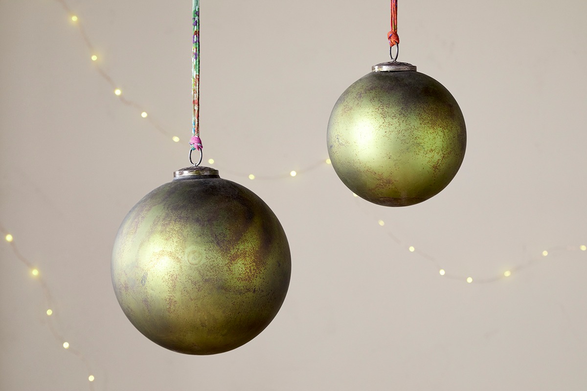 Large Baubles | Glass Christmas Baubles