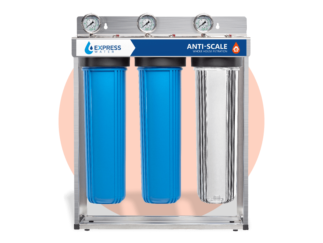 3 Stage Anti-Scale WH Water Filter | Express Water