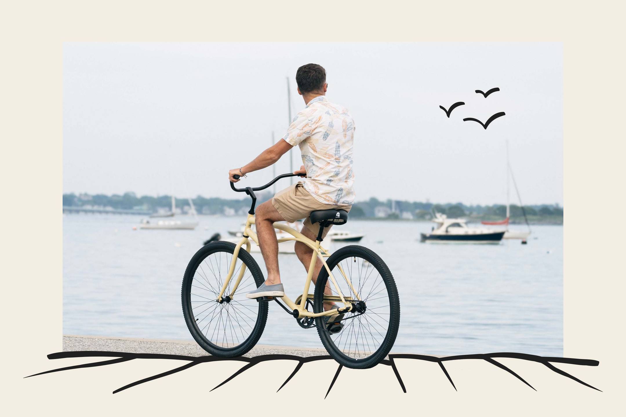 Chatham Beach Cruiser Bike - 3 Speed | Retrospec