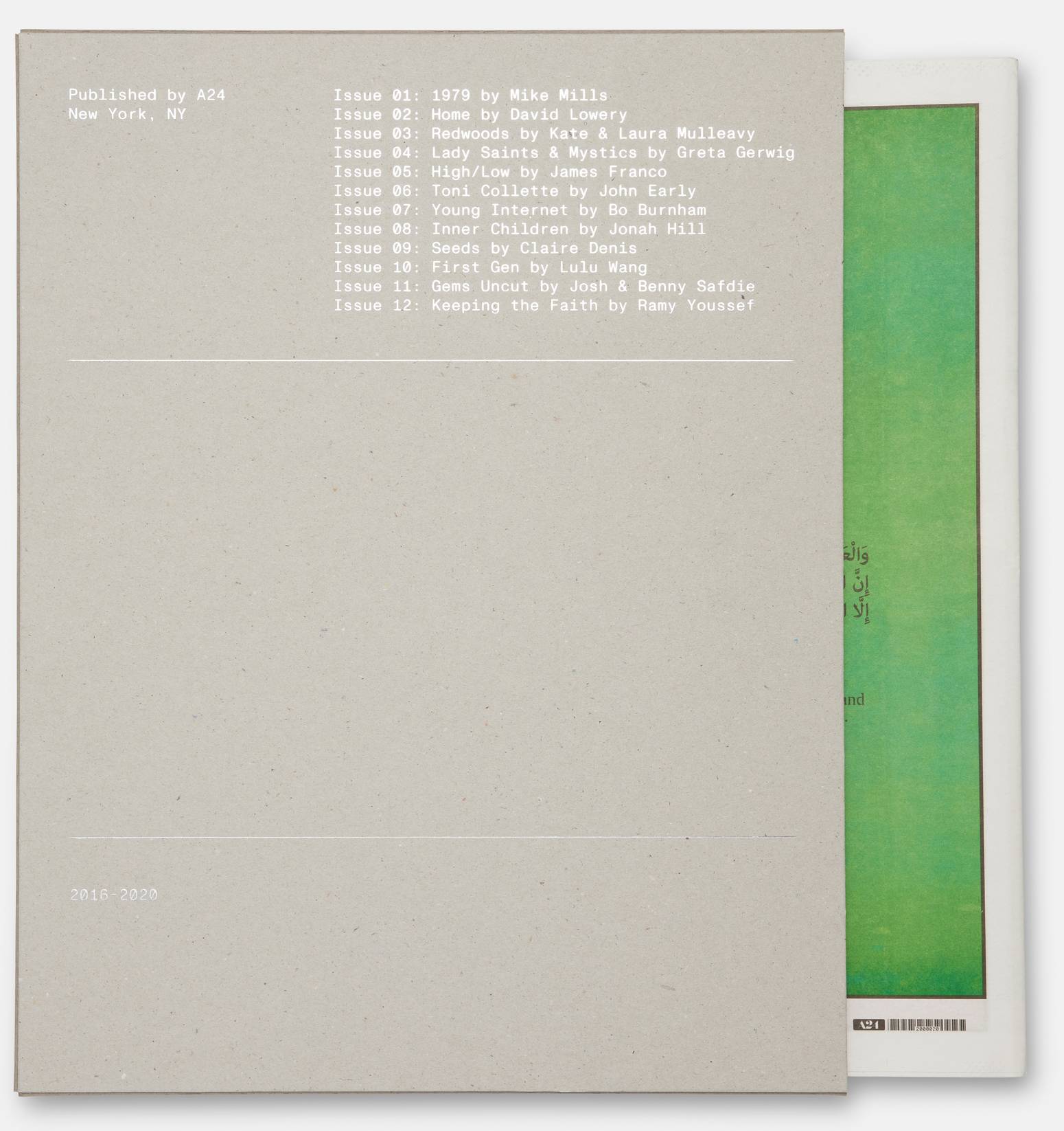 Zine Collection: Issues 01 - 12 – A24 Shop