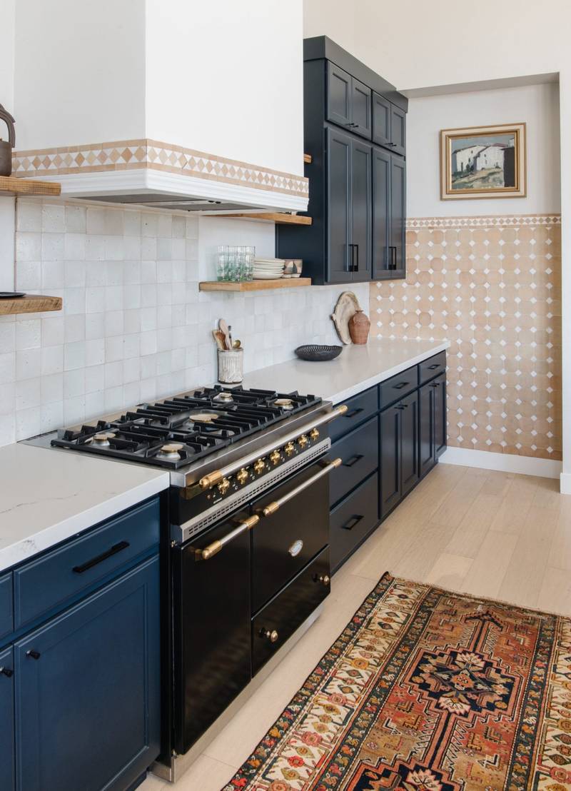 moroccan sea salt border | zellige natural | | zio & sons – clé tile