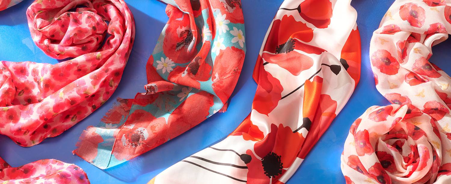 Poppy Scarves | Women's Scarves | Poppy Shop UK