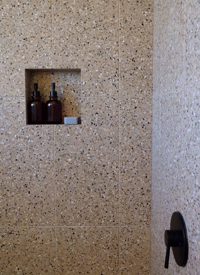clé tile | forage terrazzo | cement | shell | rectangle
