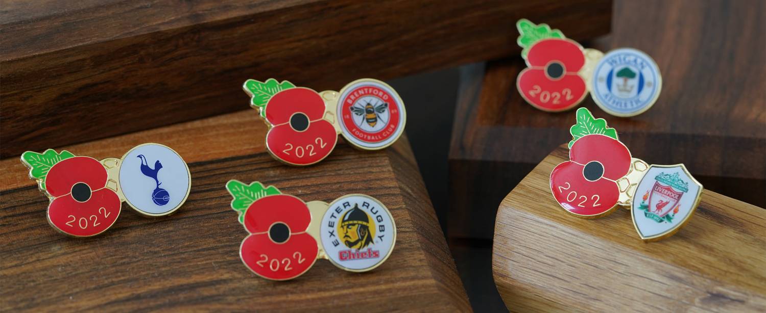 Rugby Pins | Poppy Shop UK