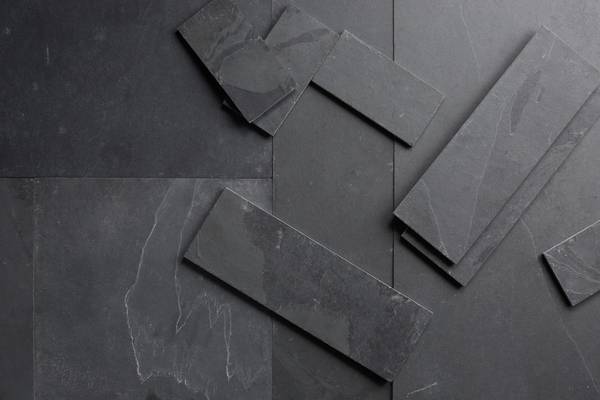 clé tile | slate | natural stone | large field | grey