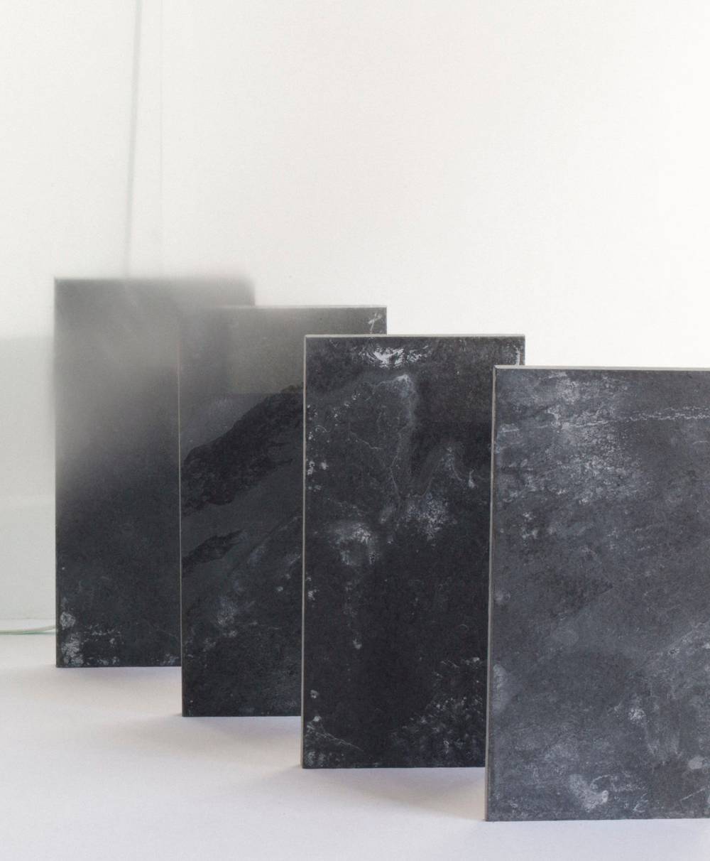 clé tile | slate | natural stone | large field | grey