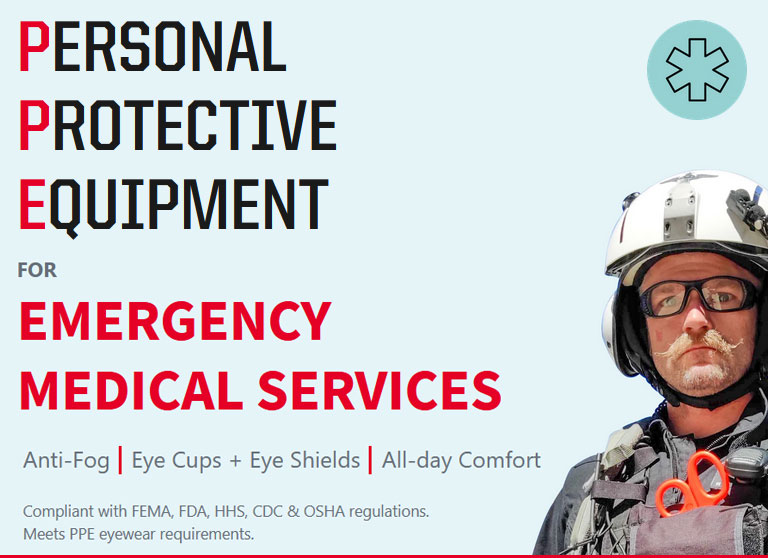 Prescription EMS Safety Glasses, Eye Protection, & Goggles