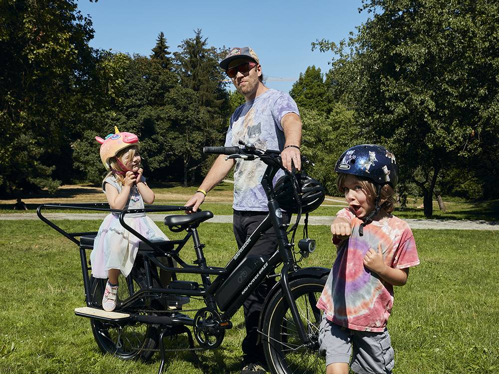 Electric Bikes for Families & Passengers | Ecargo Bikes | Rad Power Bikes