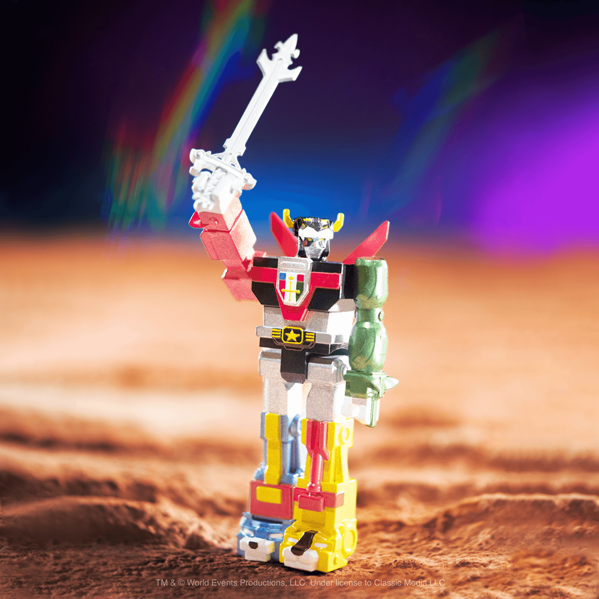 Voltron ULTIMATES! - Voltron (Lightning Glow) – Super7