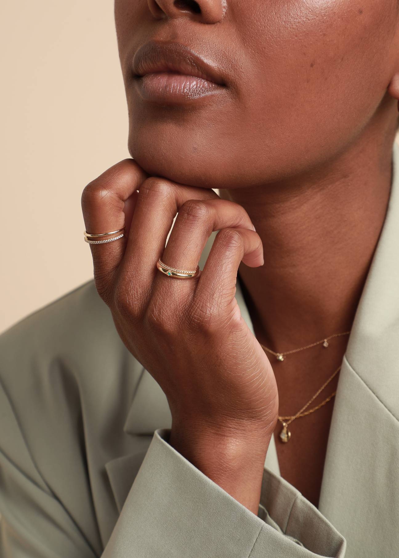 Solid Gold Rings | Astrid & Miyu