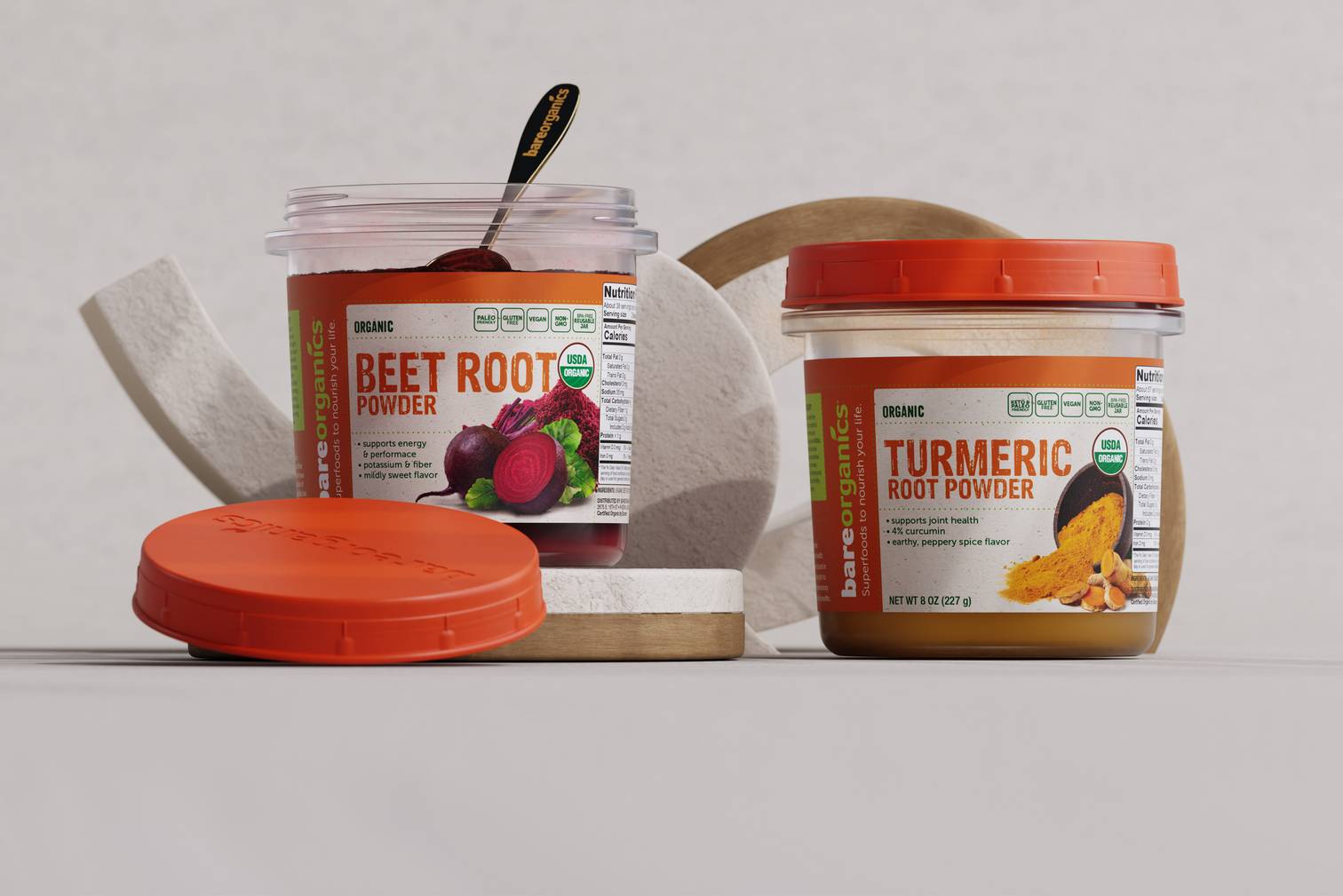 Organic Herbs and Roots Powder – BareOrganics.com