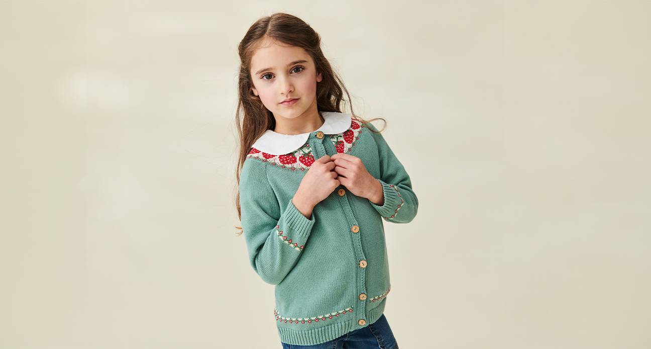 Girls Knitwear | Jumpers & Cardigans | La Coqueta Kids