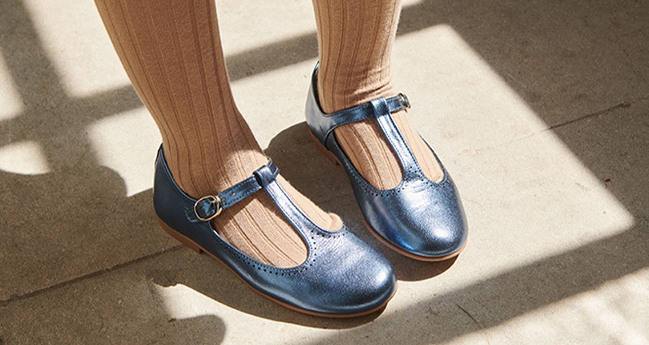 Girls' T-Bar Shoes – La Coqueta Kids