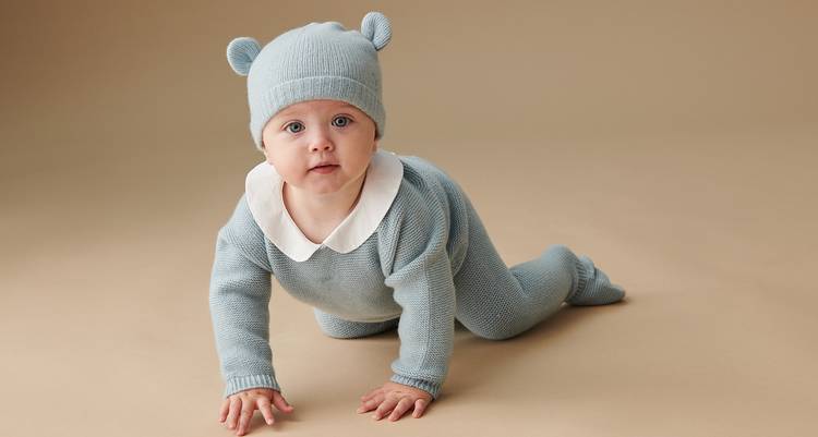 Newborn & Baby Cashmere Clothing | La Coqueta Kids