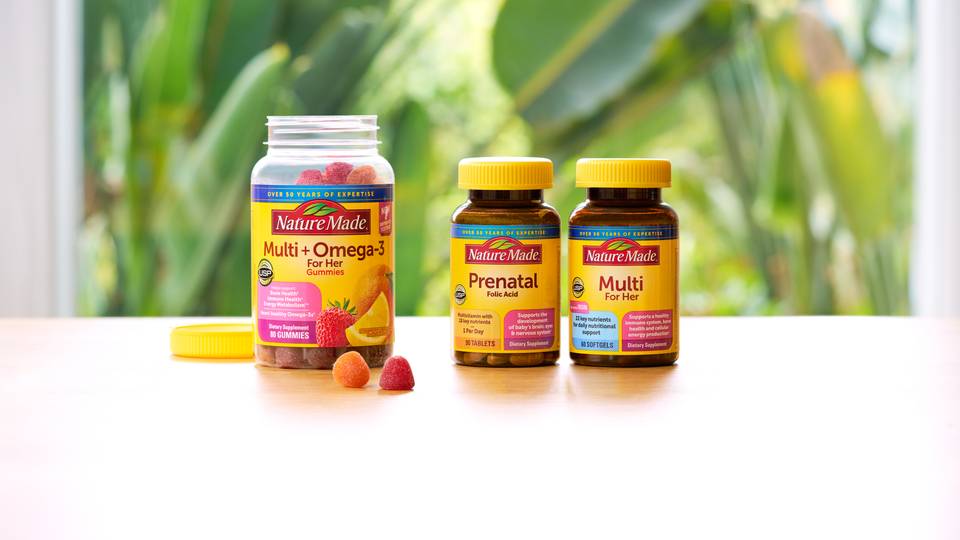 Women's Multivitamin Supplements#N# & Nature Made®