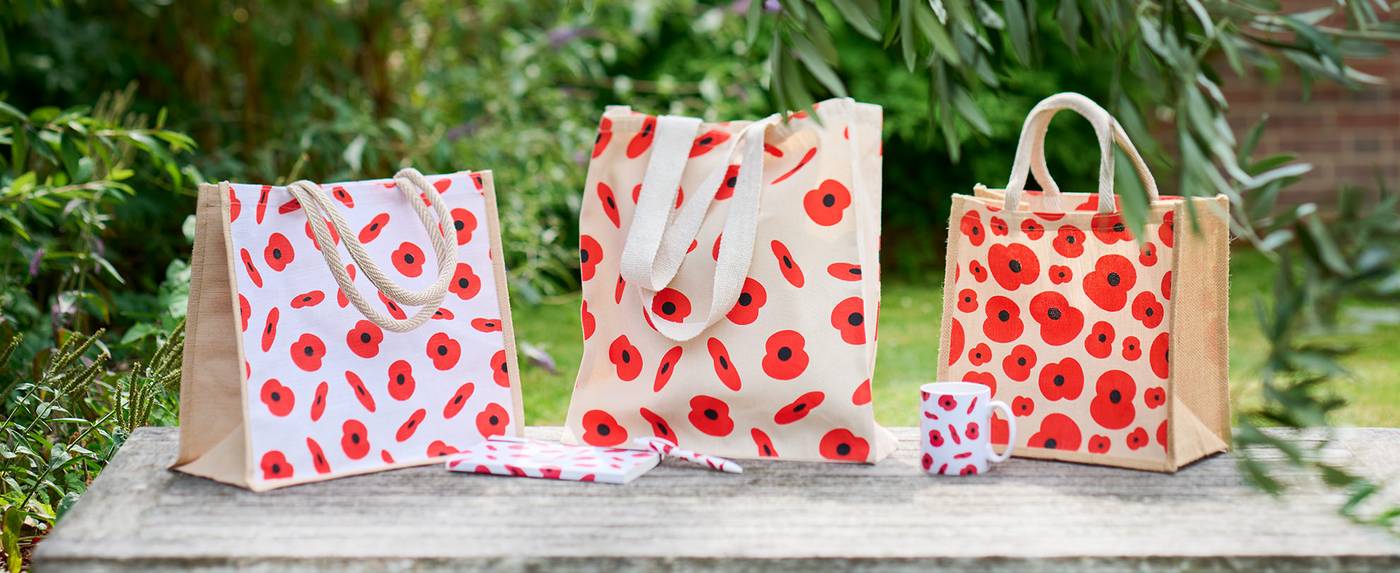 Falling Poppies Collection | Charity Gifts | Poppy Shop UK