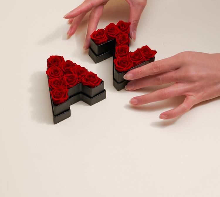 Eternity® Flower Letter Collection for Gifts & Décor - Venus et Fleur®