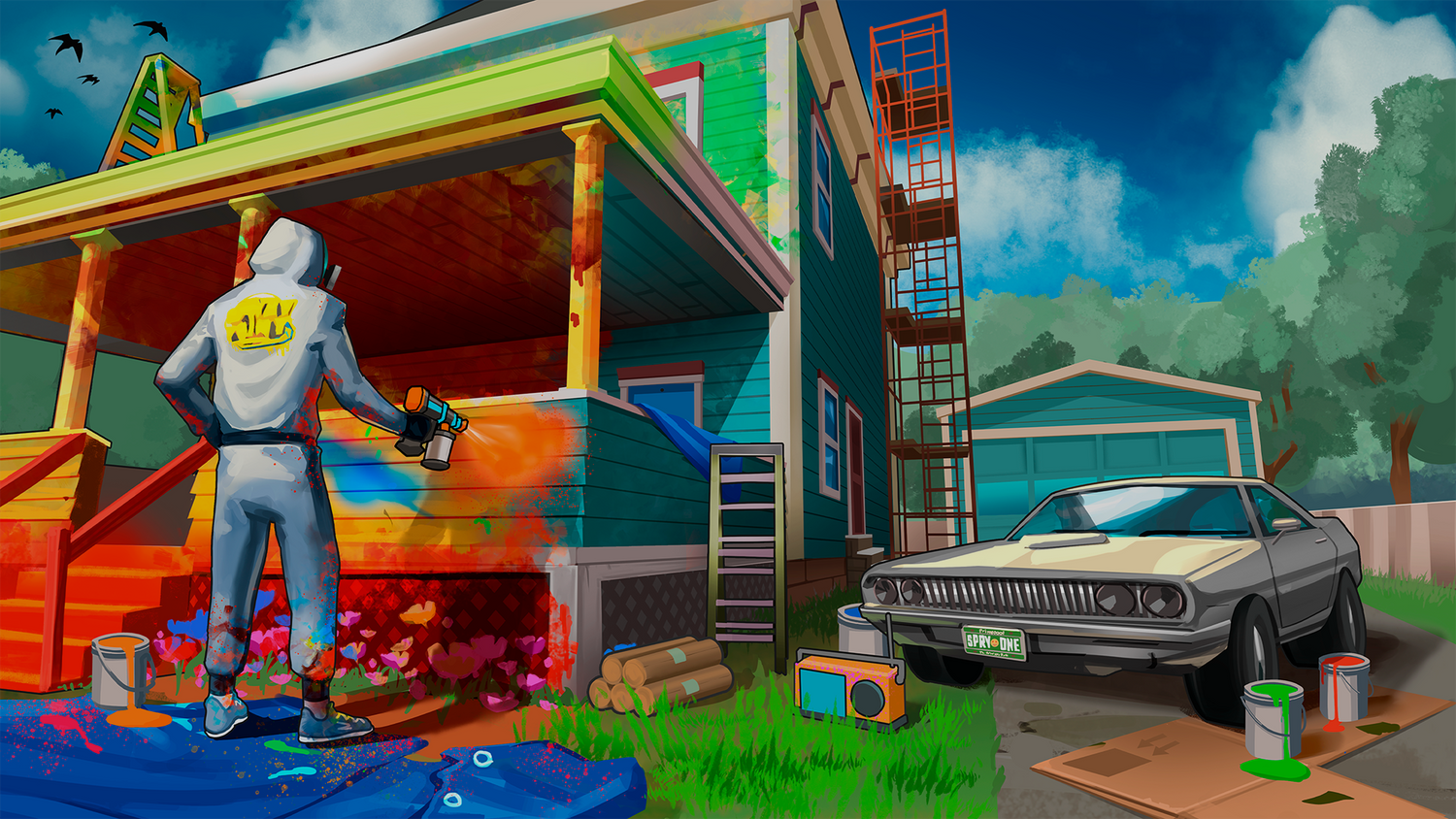 Spray Paint Simulator – Limited Run Games