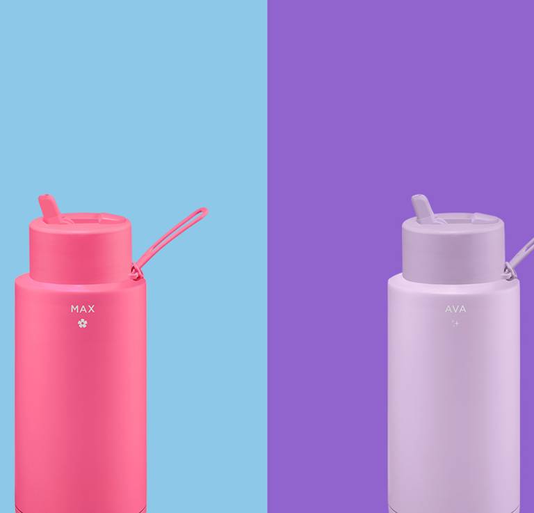 Monogrammed Reusable Bottle & Cup | frank green Europe