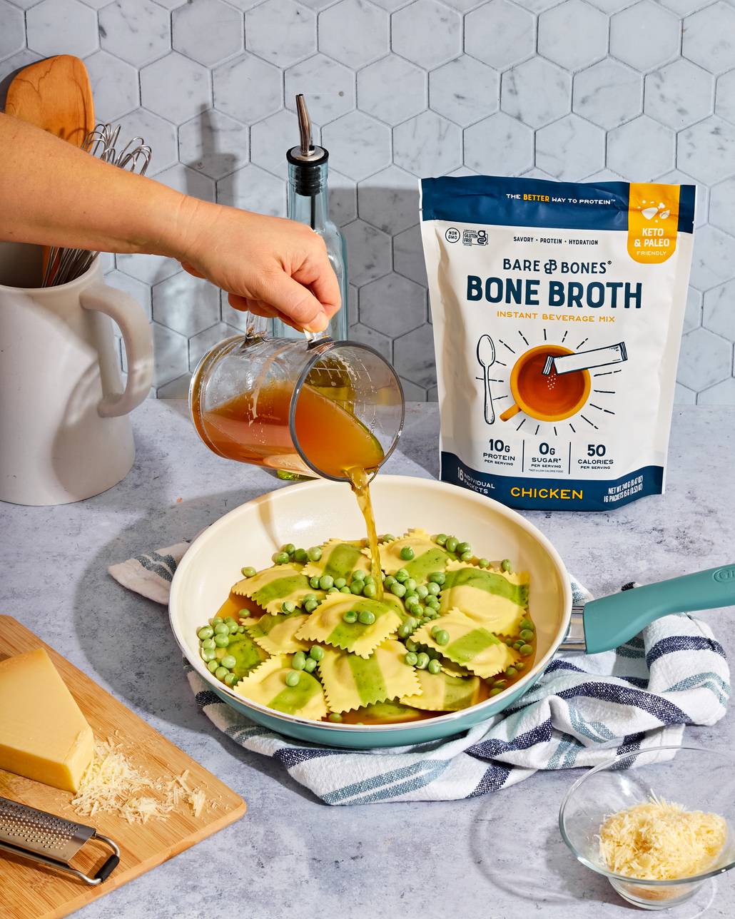 Instant Bone Broth | On-The-Go Bone Broth Packets – Bare Bones
