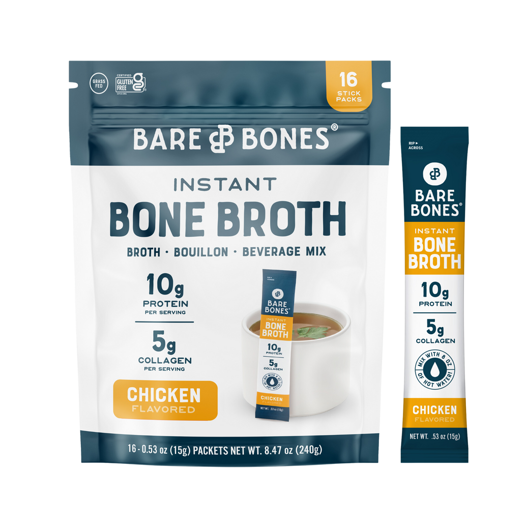 Instant Bone Broth | On-The-Go Bone Broth Packets – Bare Bones