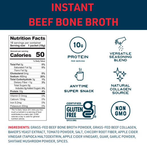 Instant Bone Broth | On-The-Go Bone Broth Packets – Bare Bones