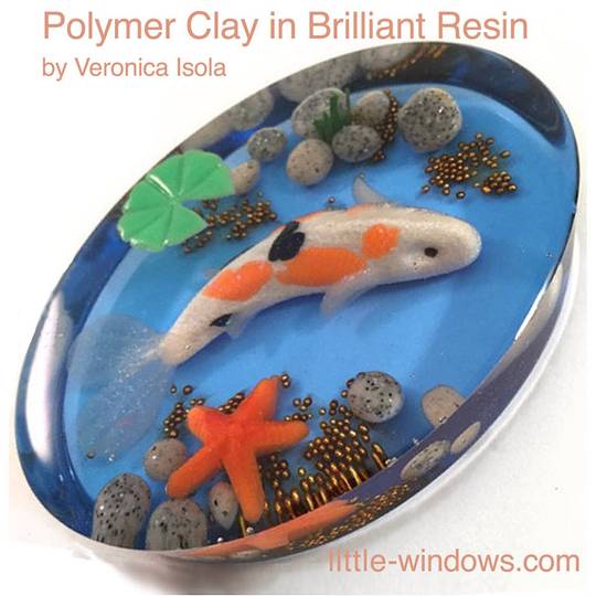 Amazing Jewelry - Polymer Clay & Brilliant Resin - bake embed or glaze ...