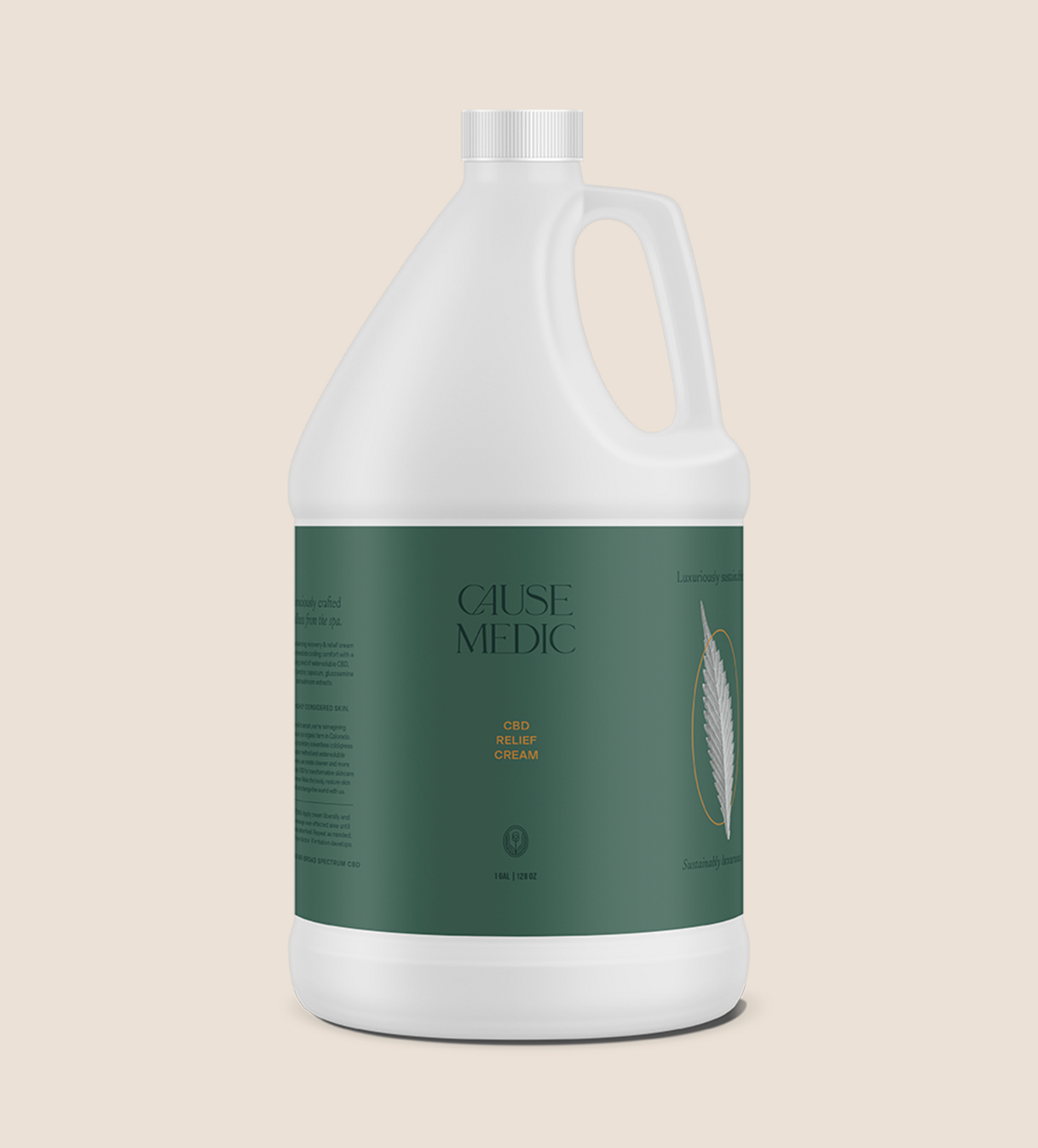 CBD Relief Cream (1 Gal) – CauseMedic