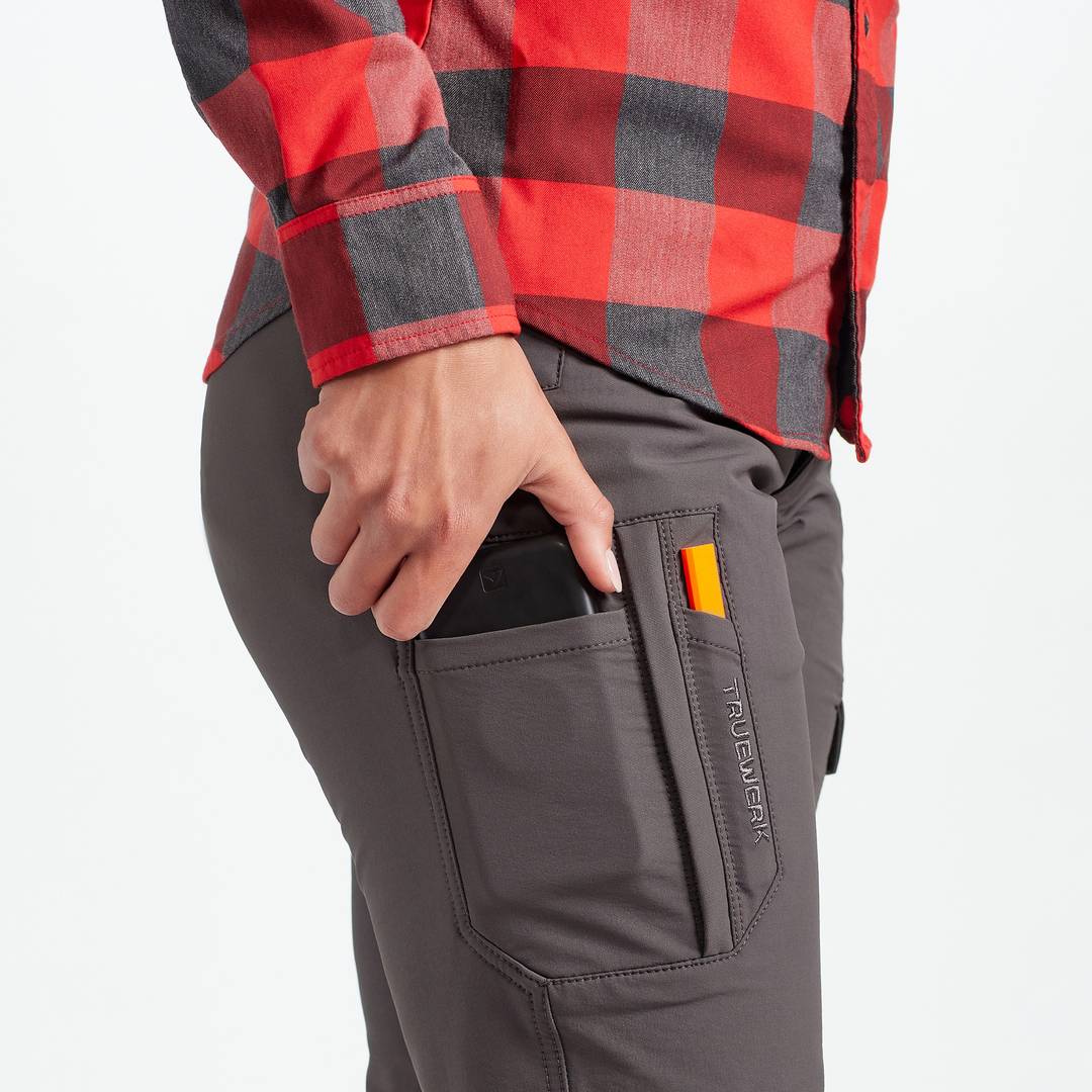 T1 WerkPants | Summer Black Work Pants for Women | Truewerk