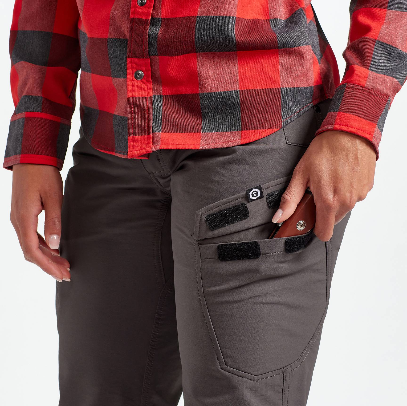 T1 WerkPants | Summer Black Work Pants for Women | Truewerk