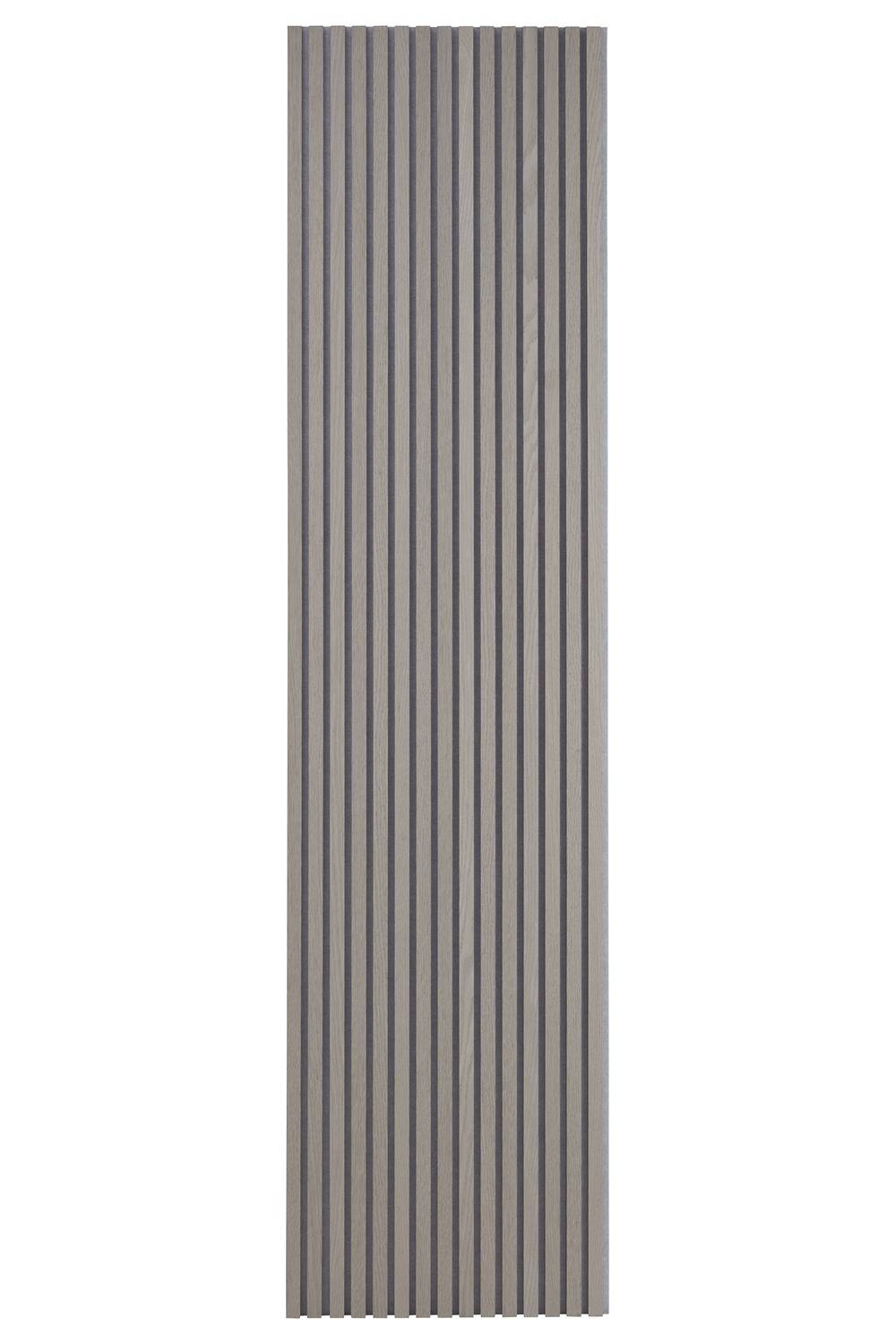 SlatWall Grey Oak - Modern Wall Panels - Naturewall