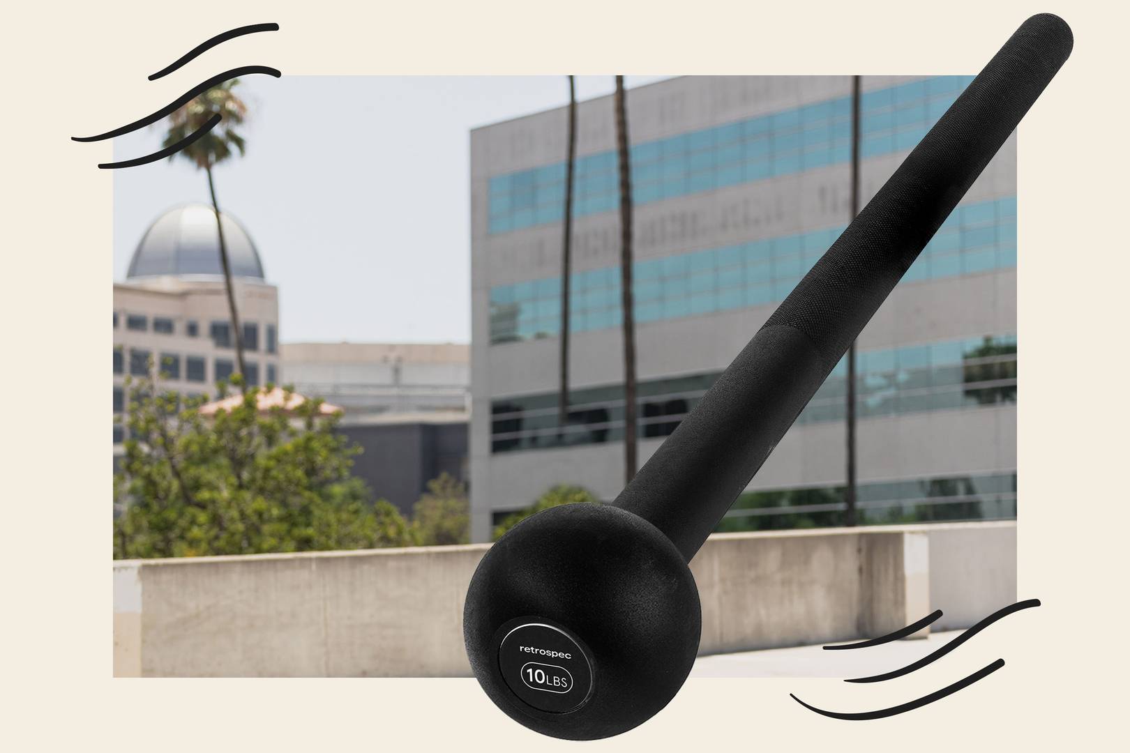 Revolve Steel Macebell Training Weight 5-30lb | Retrospec