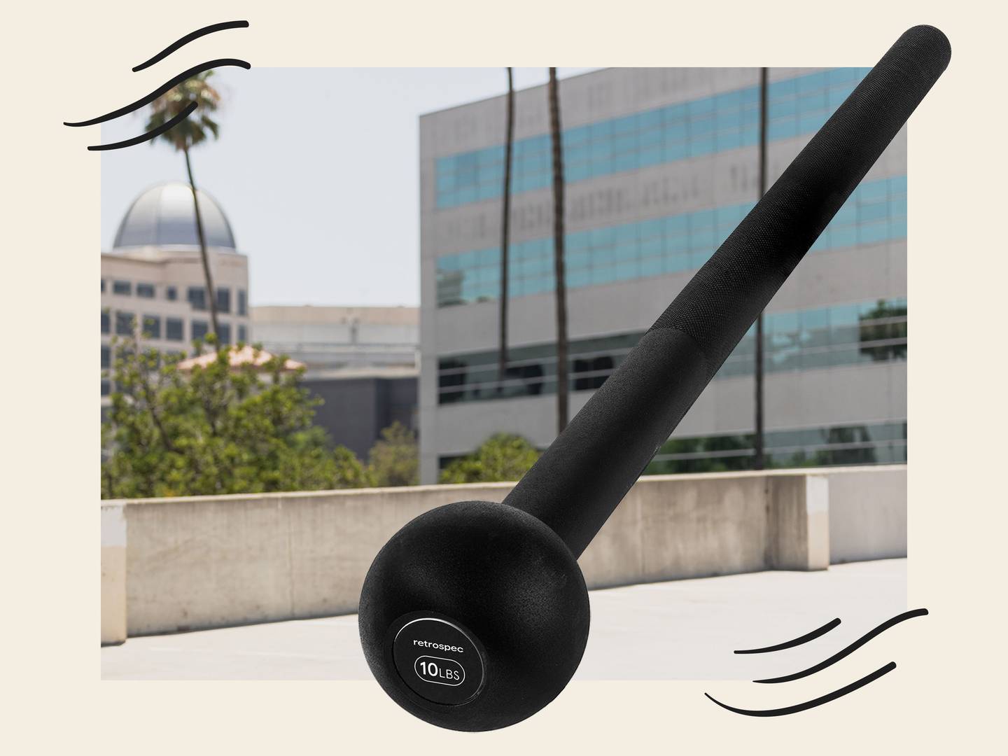 Revolve Steel Macebell Training Weight 5-30lb | Retrospec