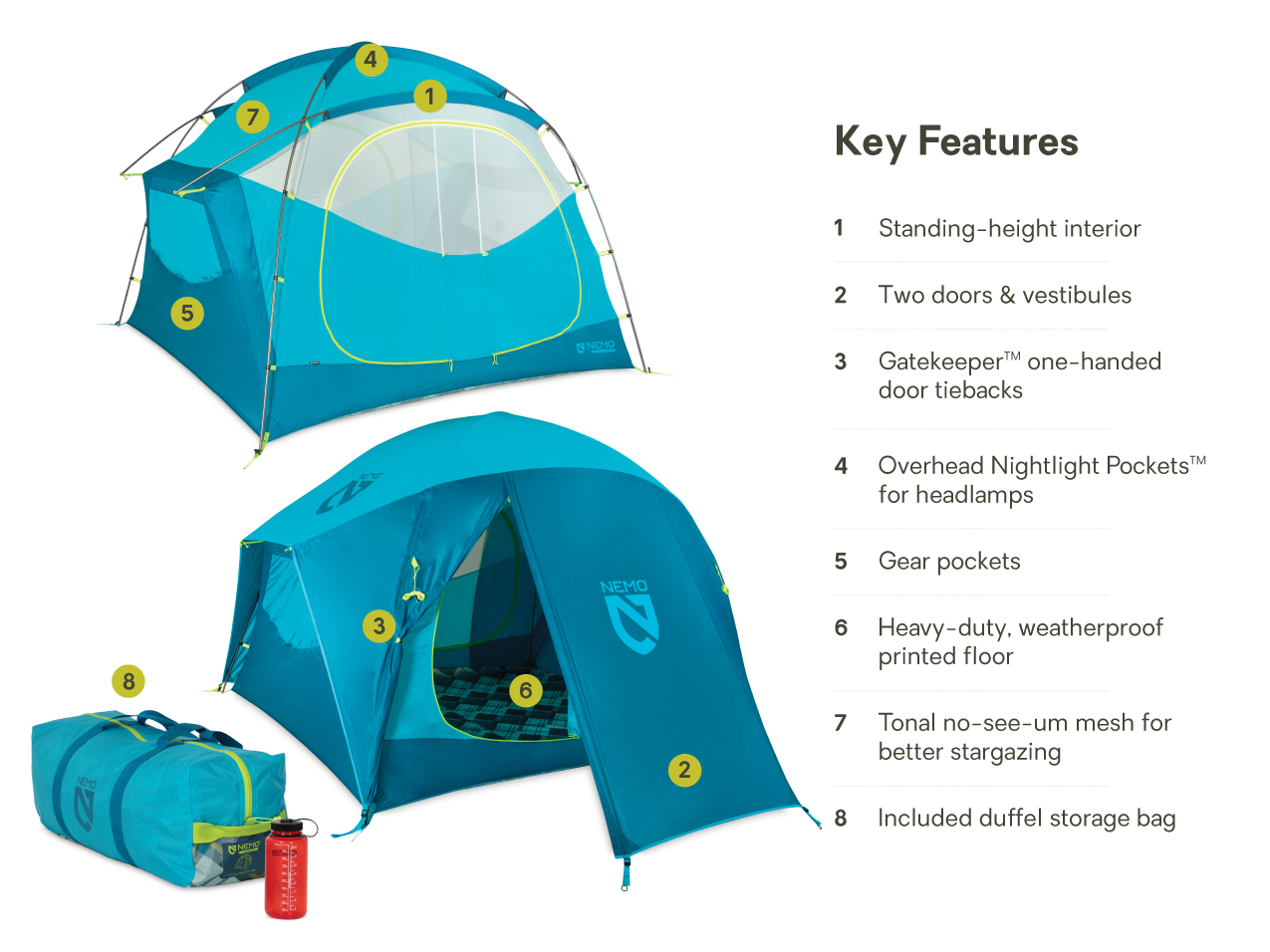 Aurora Highrise™ Camping Tent