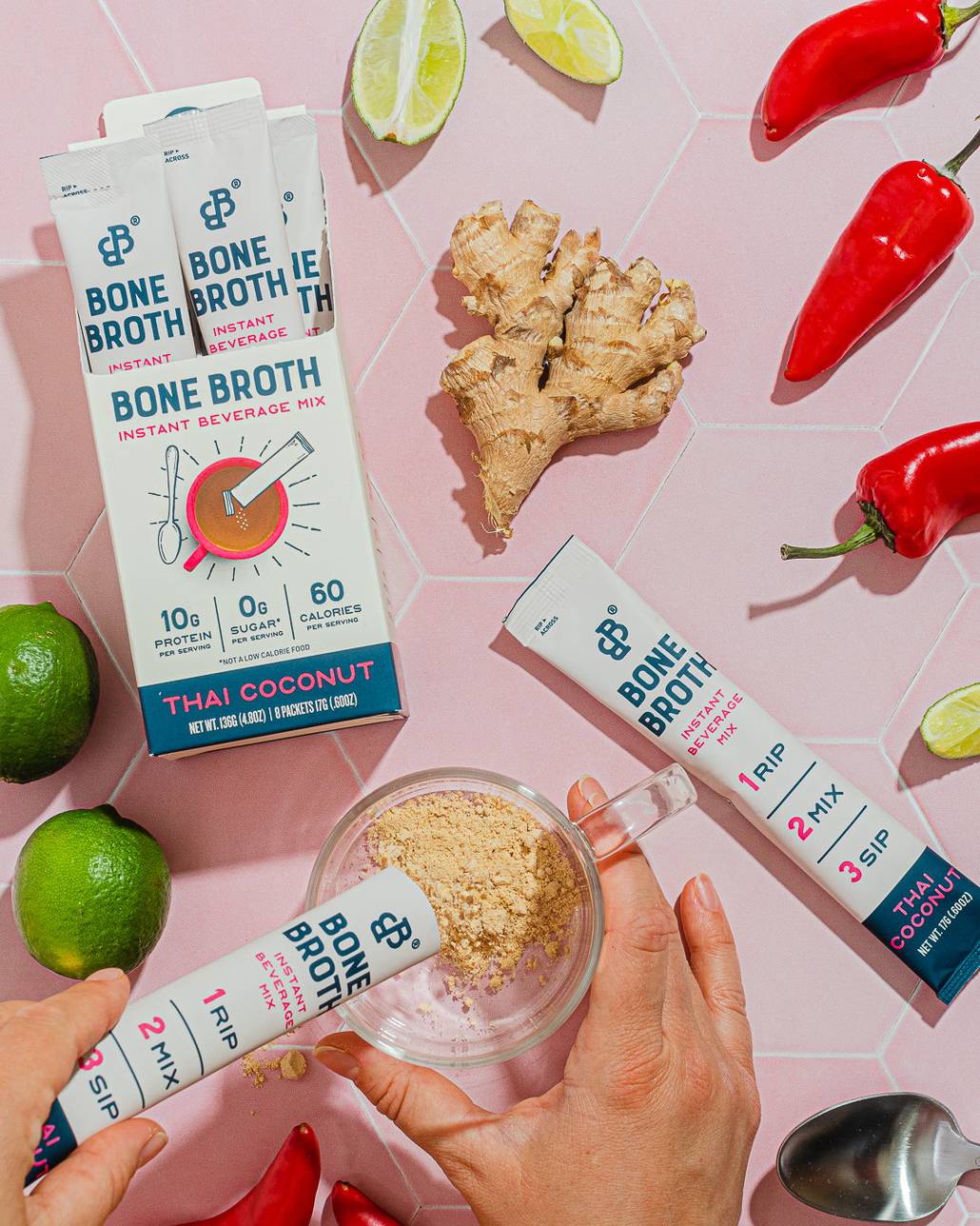 Instant Bone Broth | On-The-Go Bone Broth Packets – Bare Bones