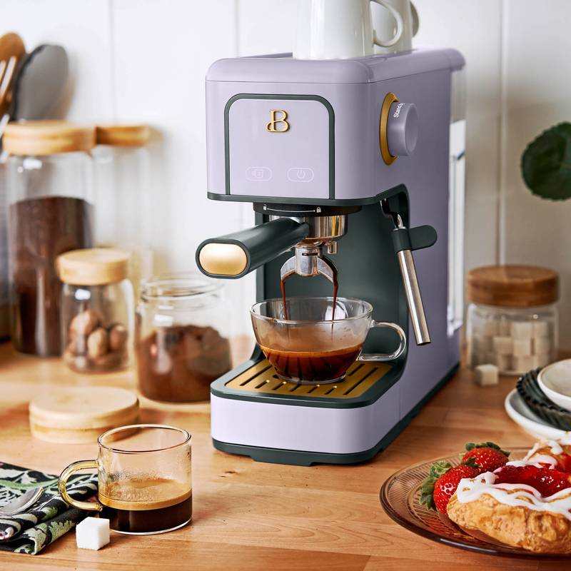 Slim Espresso Maker with 20-Bar Pressure – Beautiful™