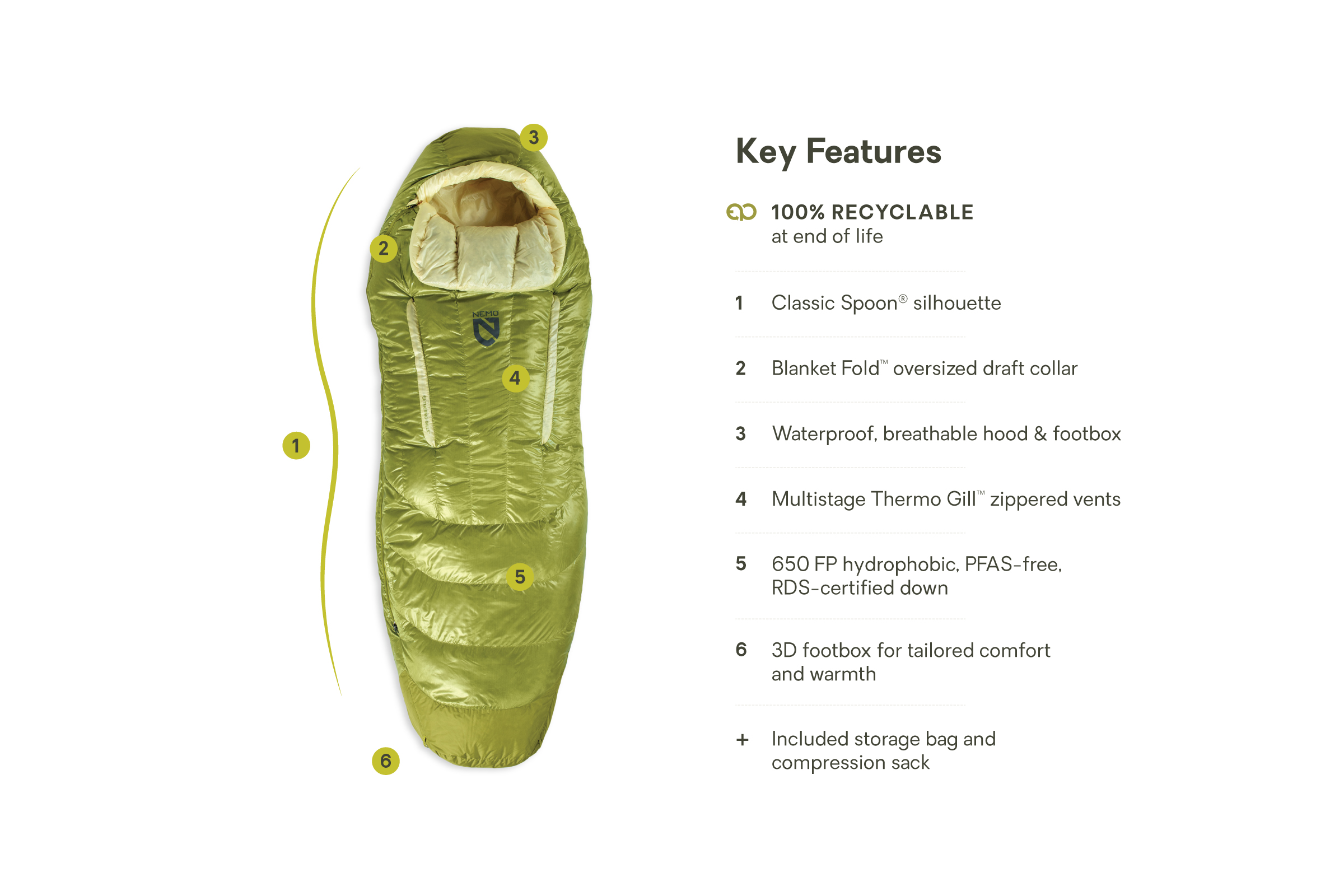 Disco™ Women's Endless Promise® Down Sleeping Bag