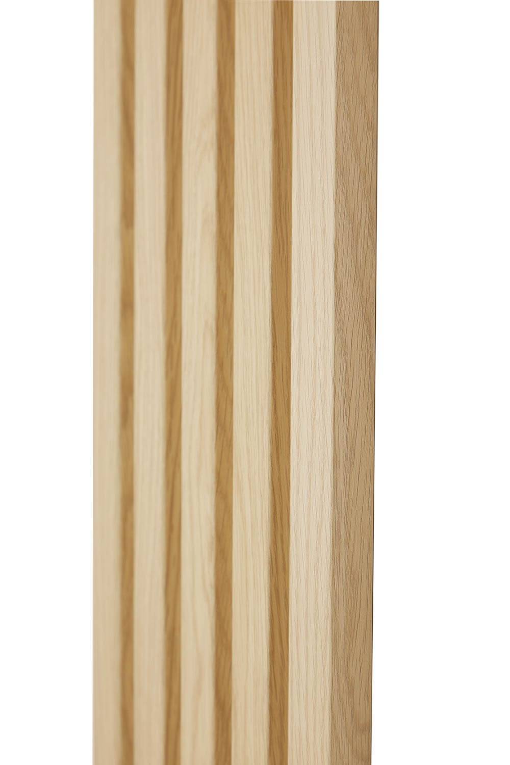 SlatWall Waterproof Natural Oak End Cap | Naturewall