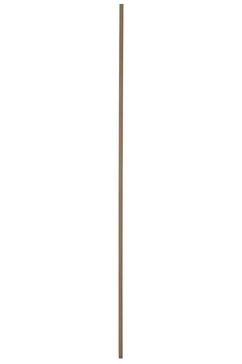 SlatWall Waterproof Walnut Wood Effect End Cap | Naturewall