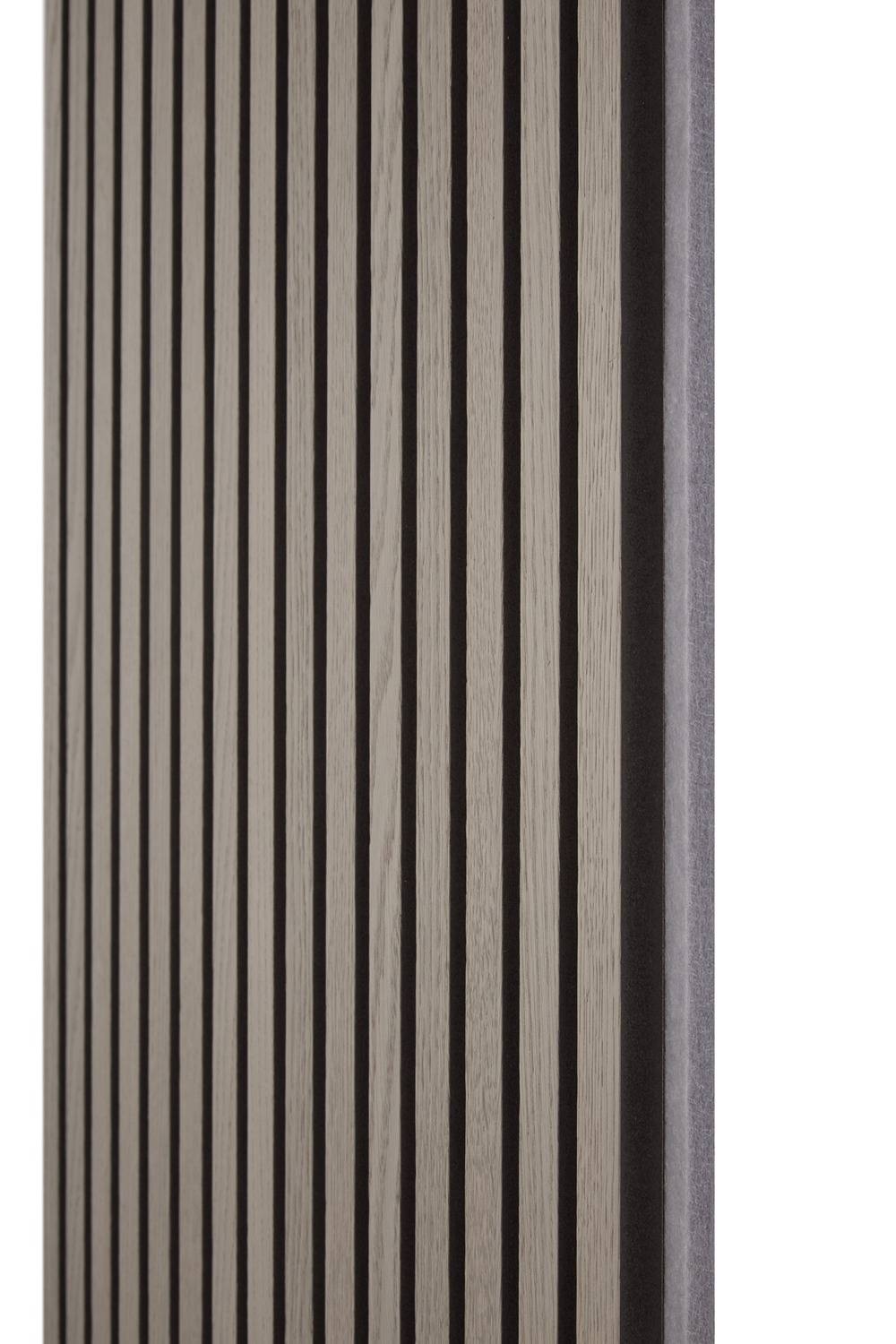 SlatWall Grey Oak - Modern Wall Panels - Naturewall