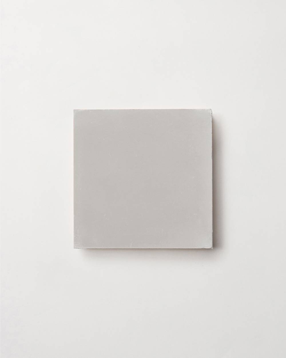 ash solid | 4" square | concrete cement | clé tile