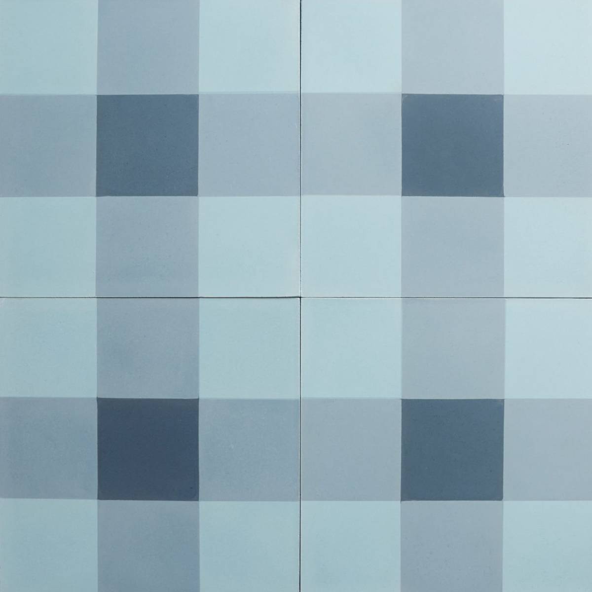 clé tile | concrete cement | checkmate | lake pond federal blue