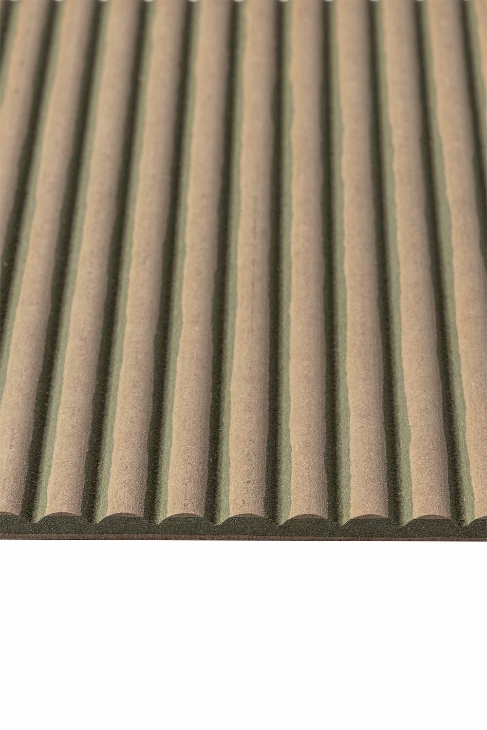 Reeded MDF Wall Panel Sample | Naturewall