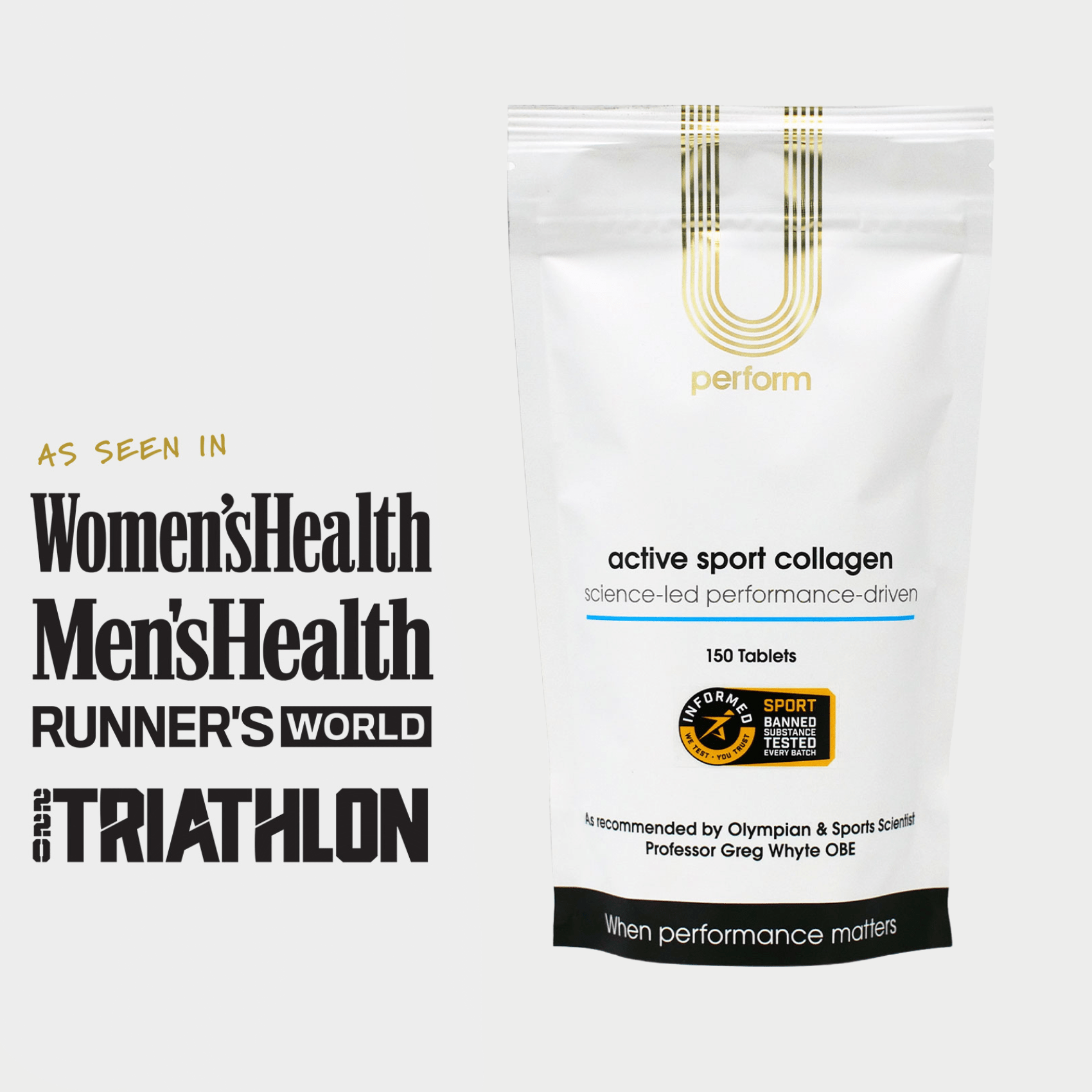 active sports collagen | Supports joint health | U Perform