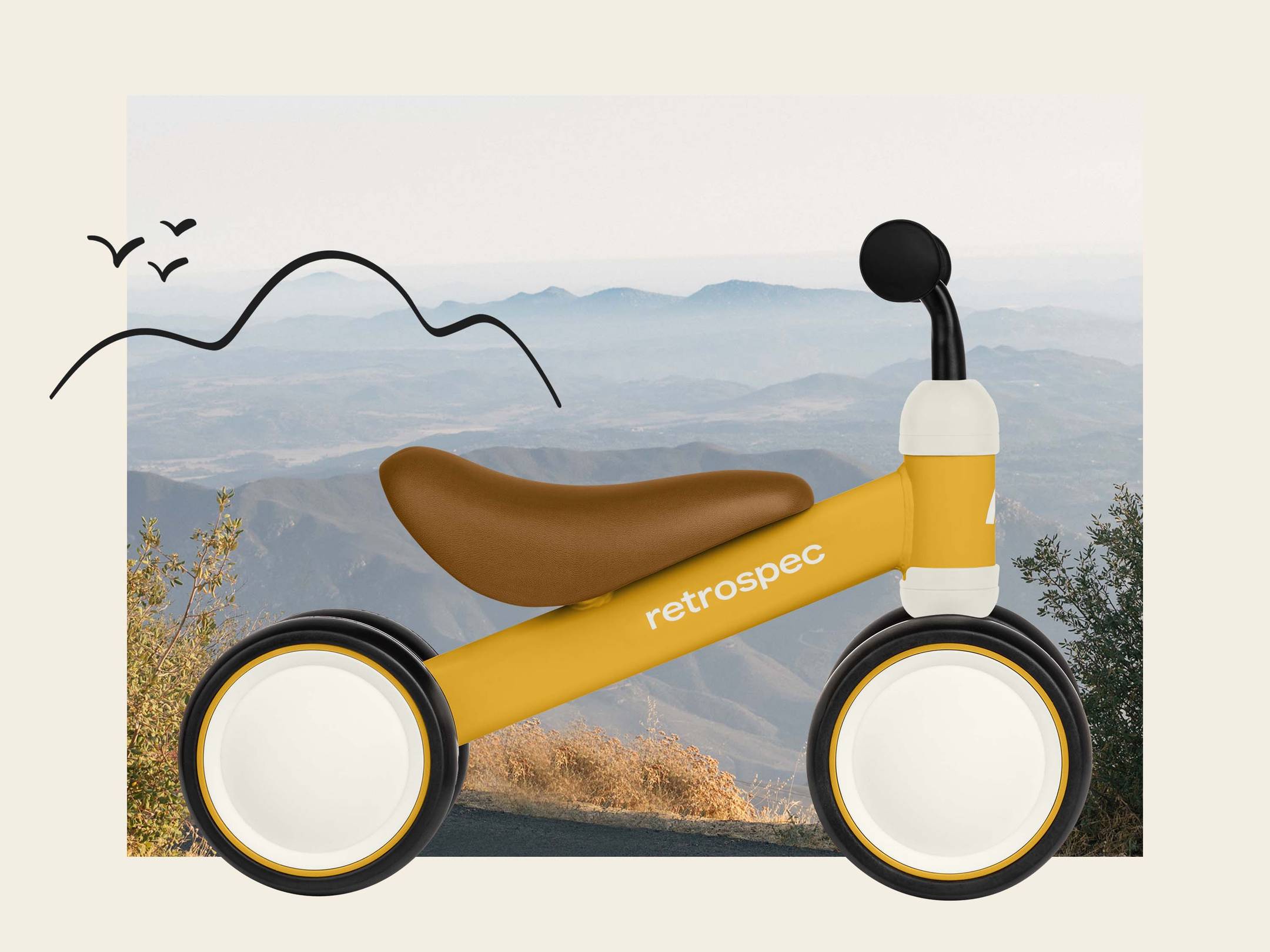 Cricket Baby Balance Bike (12-24 months) | Retrospec