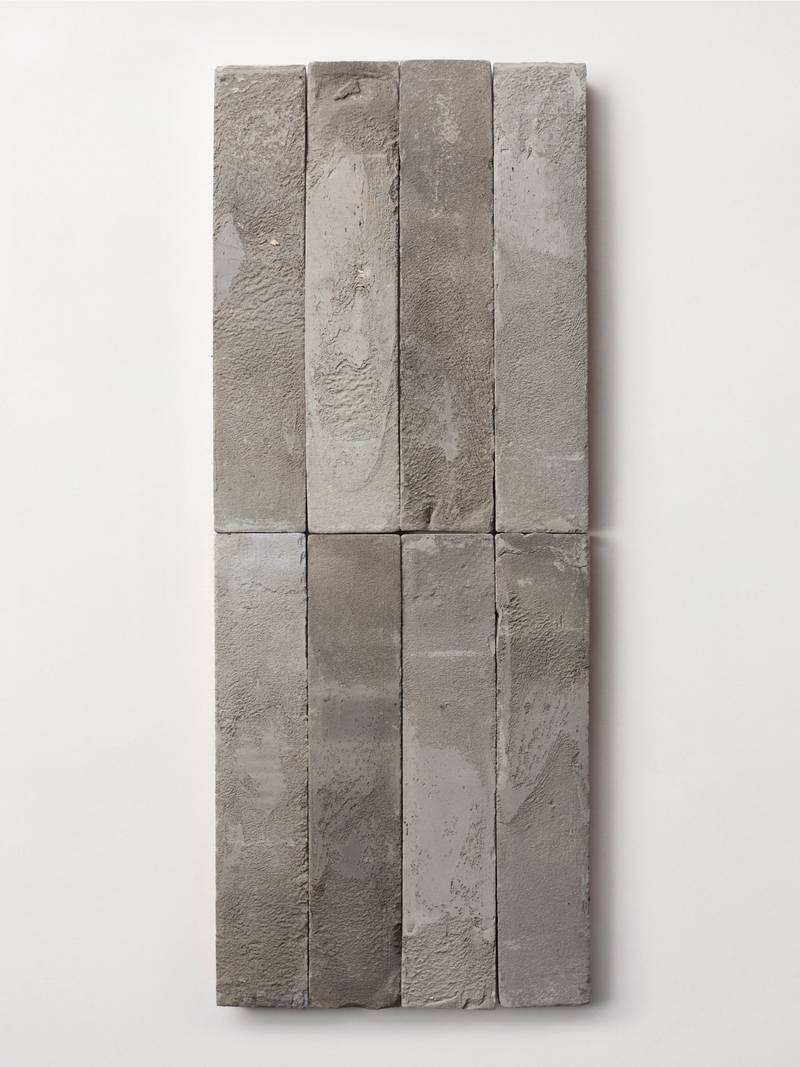 fornace brioni + cristina celestino | grey cotto Ø1 | listello – clé tile